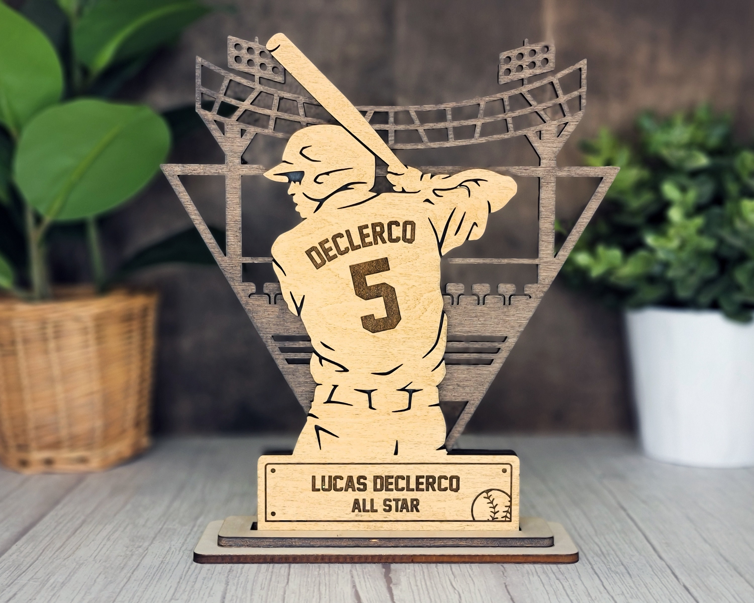 Stadium Series Stand Ups - Baseball - 4 Poses in 2 Cut Formats and 1 ...