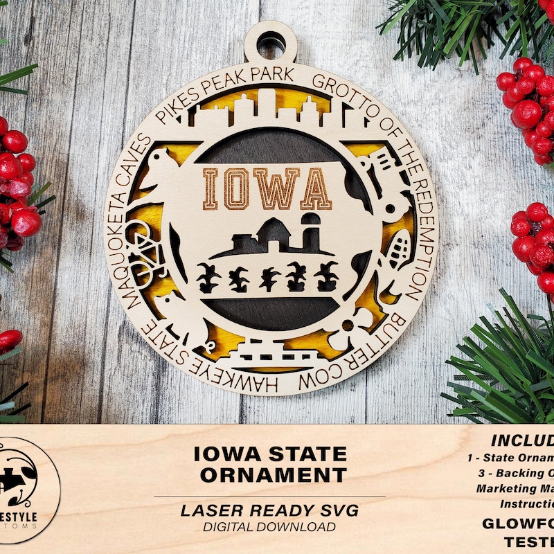 Iowa Svg - Etsy