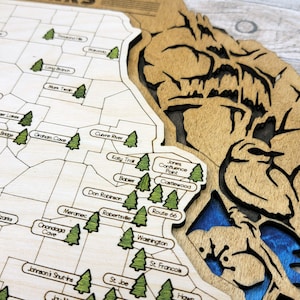 The Missouri State Park Map - Custom and Non Customizable Options - SVG ...