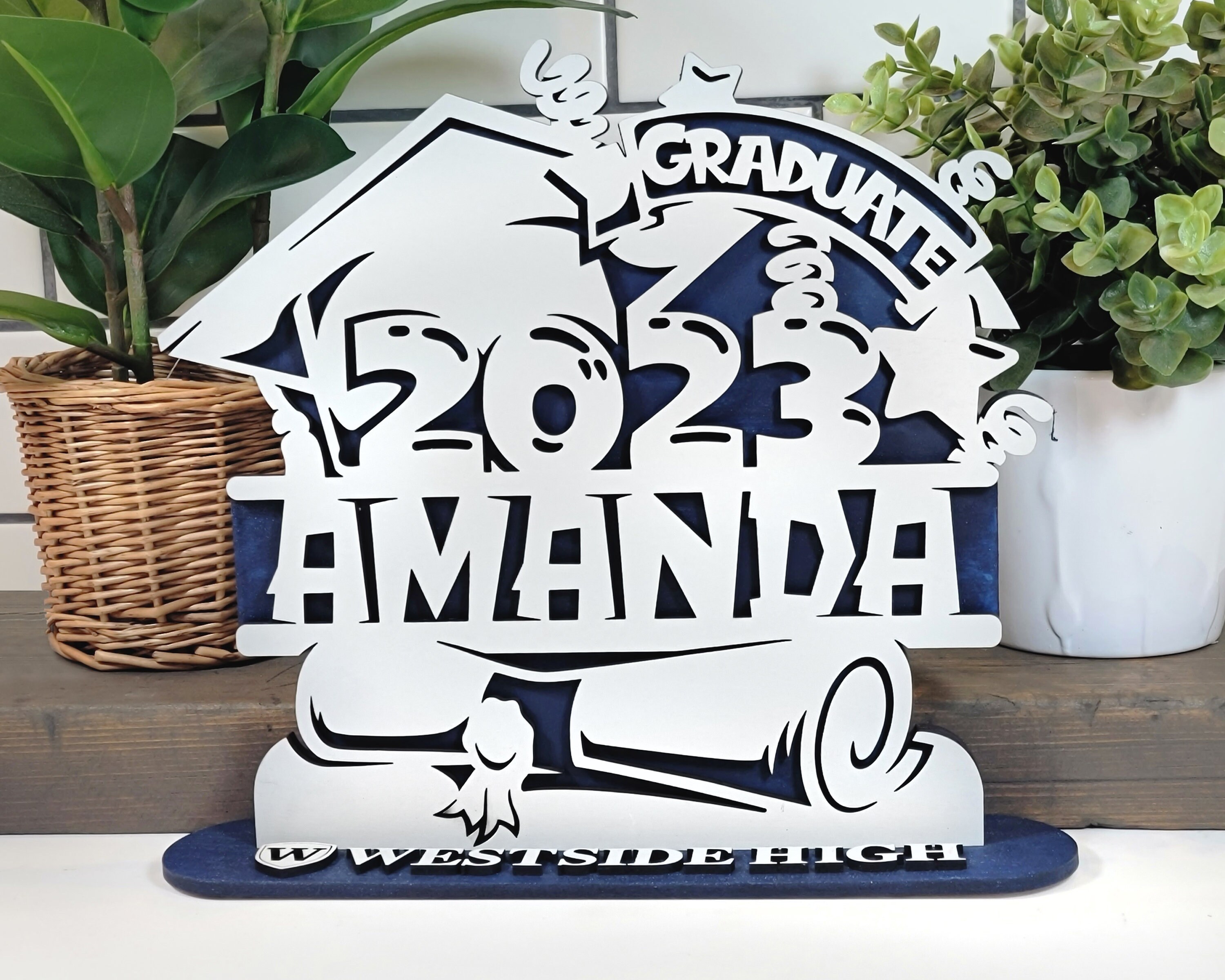 Graduation Personalized Signage (2023 to 2030) - SVG File Download ...
