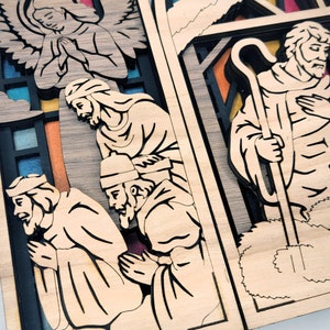 The Arch Nativity Display - Two 4 Layer Nativity Designs Included ...