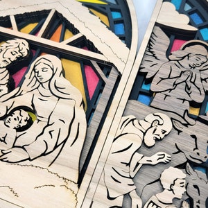 The Arch Nativity Display - Two 4 Layer Nativity Designs Included ...