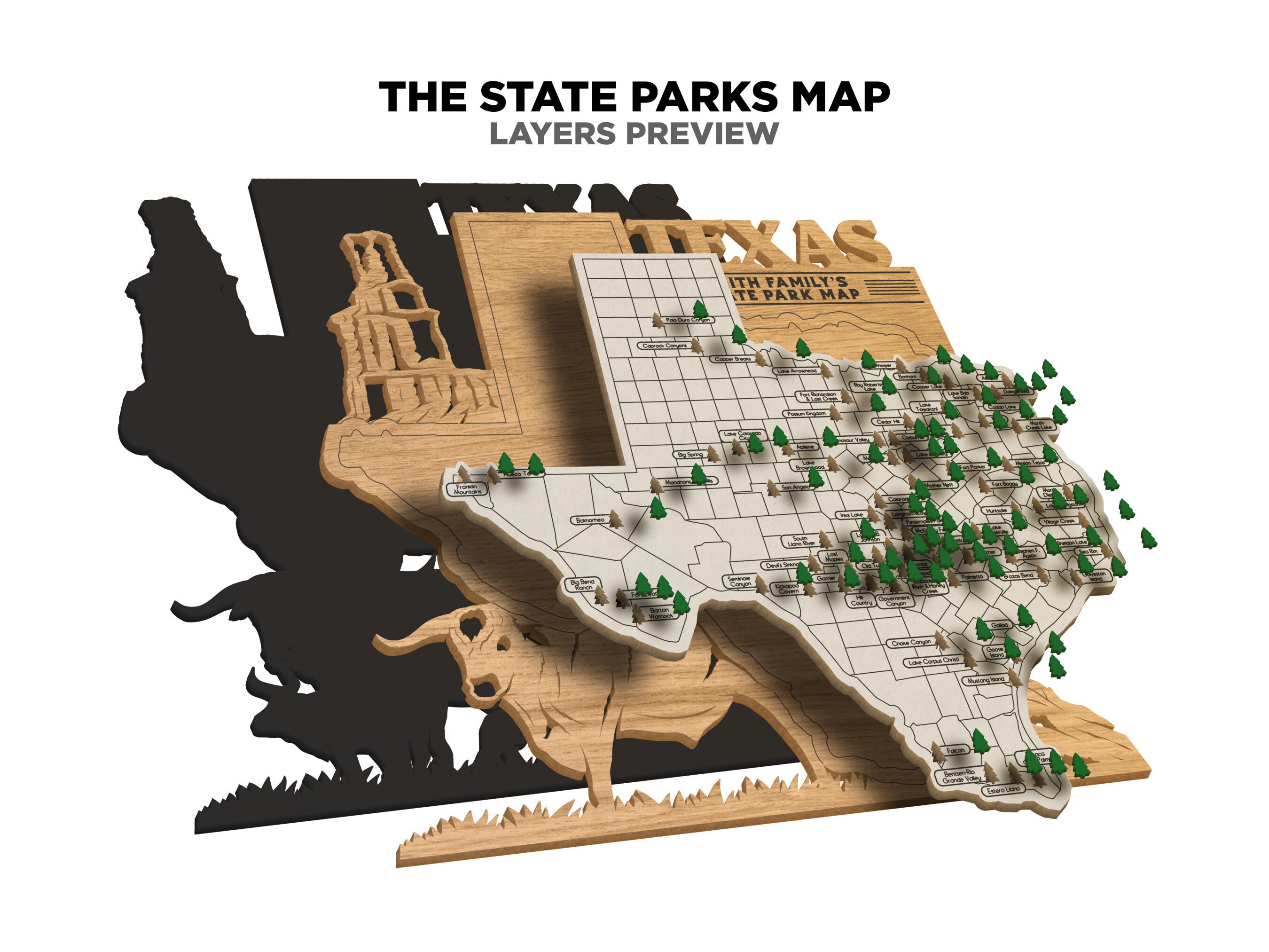 The Indiana State Park Map - Custom and Non Customizable Options - SVG ...