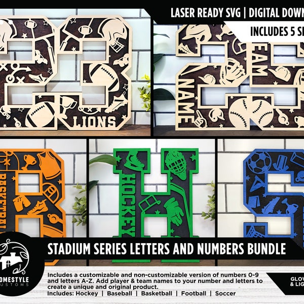 Soccer Wall Letters - Etsy