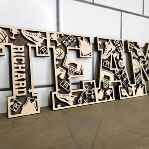 Stadium Series Letters and Numbers Bundle - Customizable and Non ...