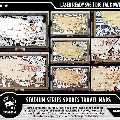 The Stadium Sports Maps Stadium Trackers SVG File Download - Etsy