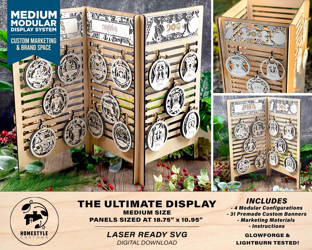 The Ultimate Display - Medium Size - Modular System With Marketing and ...