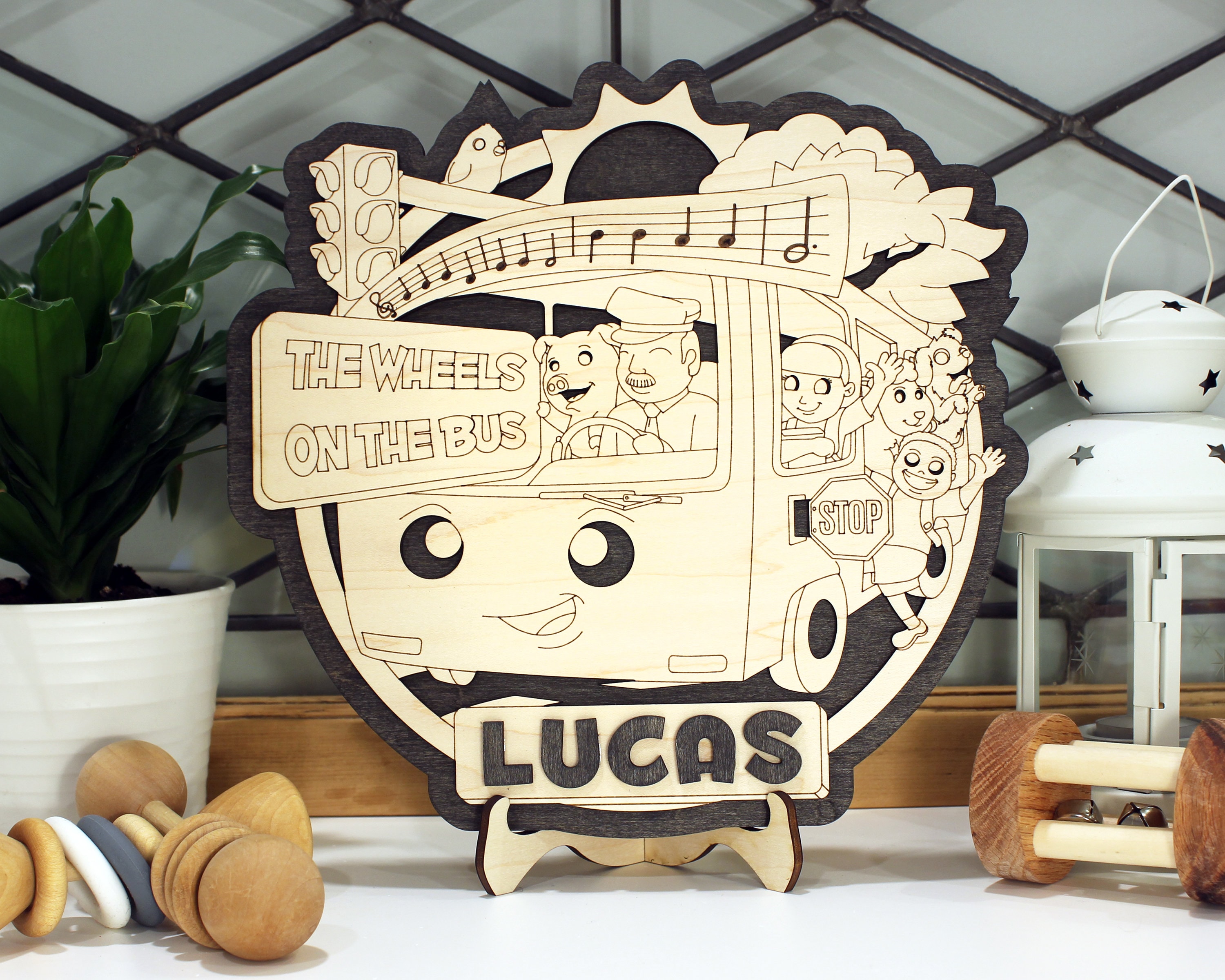 Nursery Rhyme Signs Customizable SVG File Download Sized | Etsy