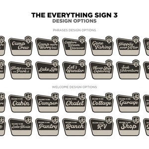 Everything Sign 3 Bundle - 28 Phrases, 29 Interchangeable Icons ...