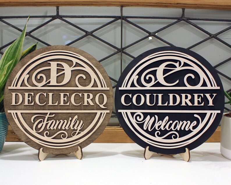 Personalized Home Signage Mega Set - 19 Designs Included - 494 Files ...