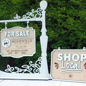 The Hanging Sign - SVG File Download - Sized for Glowforge ...