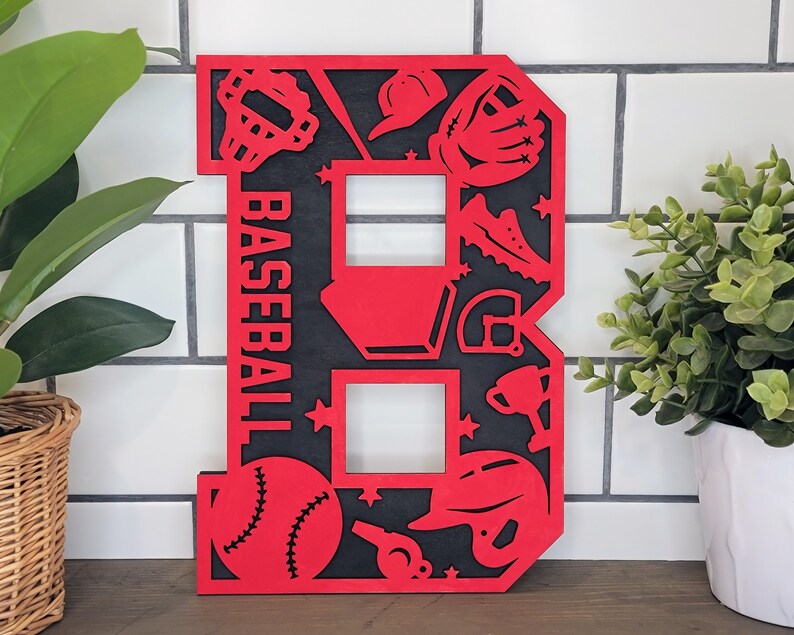 Stadium Series Letters and Numbers - Baseball - Customizable and Non ...