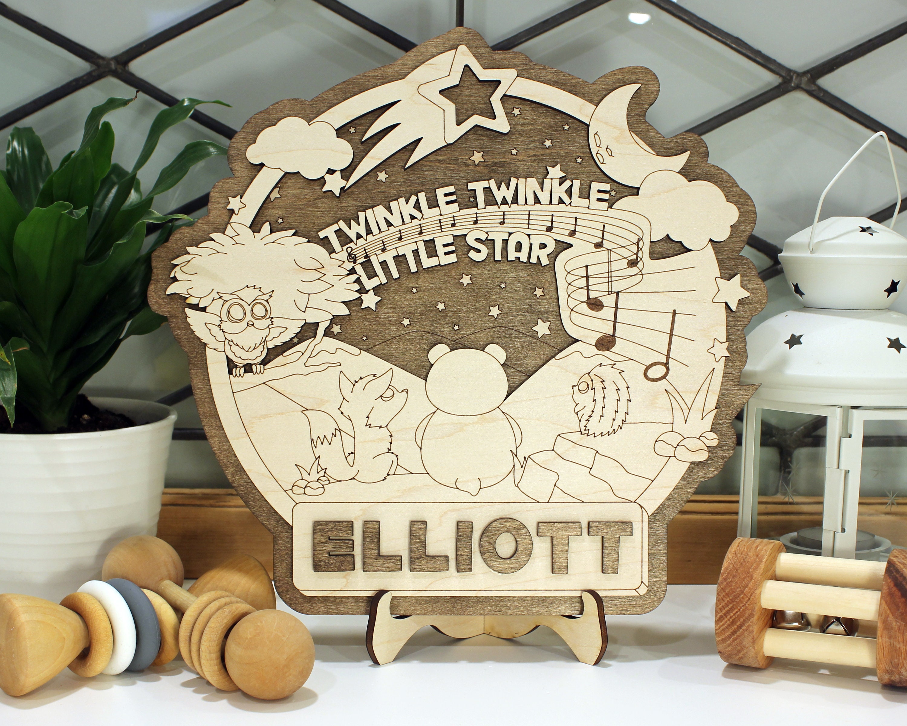 Nursery Rhyme Signs Customizable SVG File Download Sized | Etsy