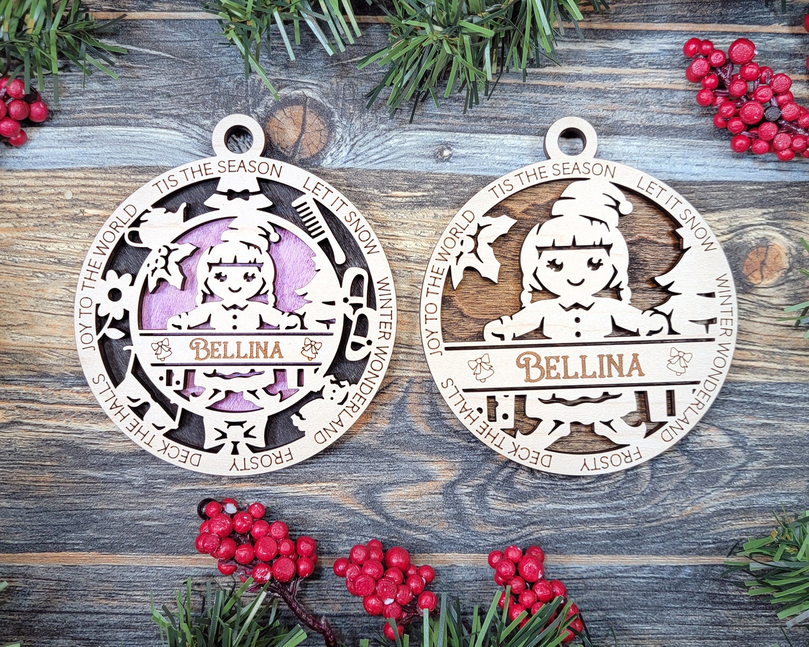 Tiny Tot Ornaments - 12 Unique Designs - SVG, PDF, AI File Download ...