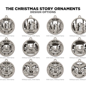 The Christmas Story Ornaments - 8 Unique Designs in 4 Styles - Tested ...