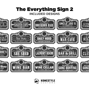 The Everything Sign 2 Bundle - 57 Designs, 86 Icon Symbols, 26 Icon ...