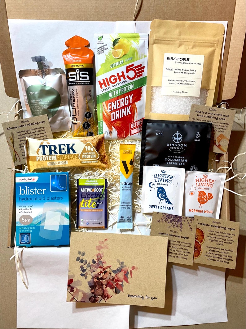 Ultimate RUNNING Box: Sport Recovery Gift, Marathon Training Kit ...