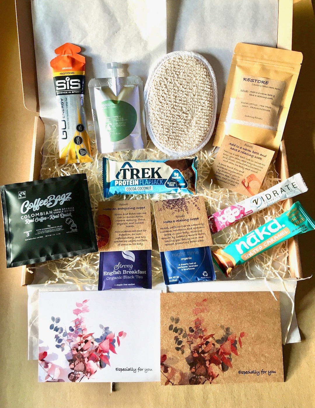 SPORT RECOVERY Gift Box, Ultimate Running Box, Vegan, Cycling, Fitness ...