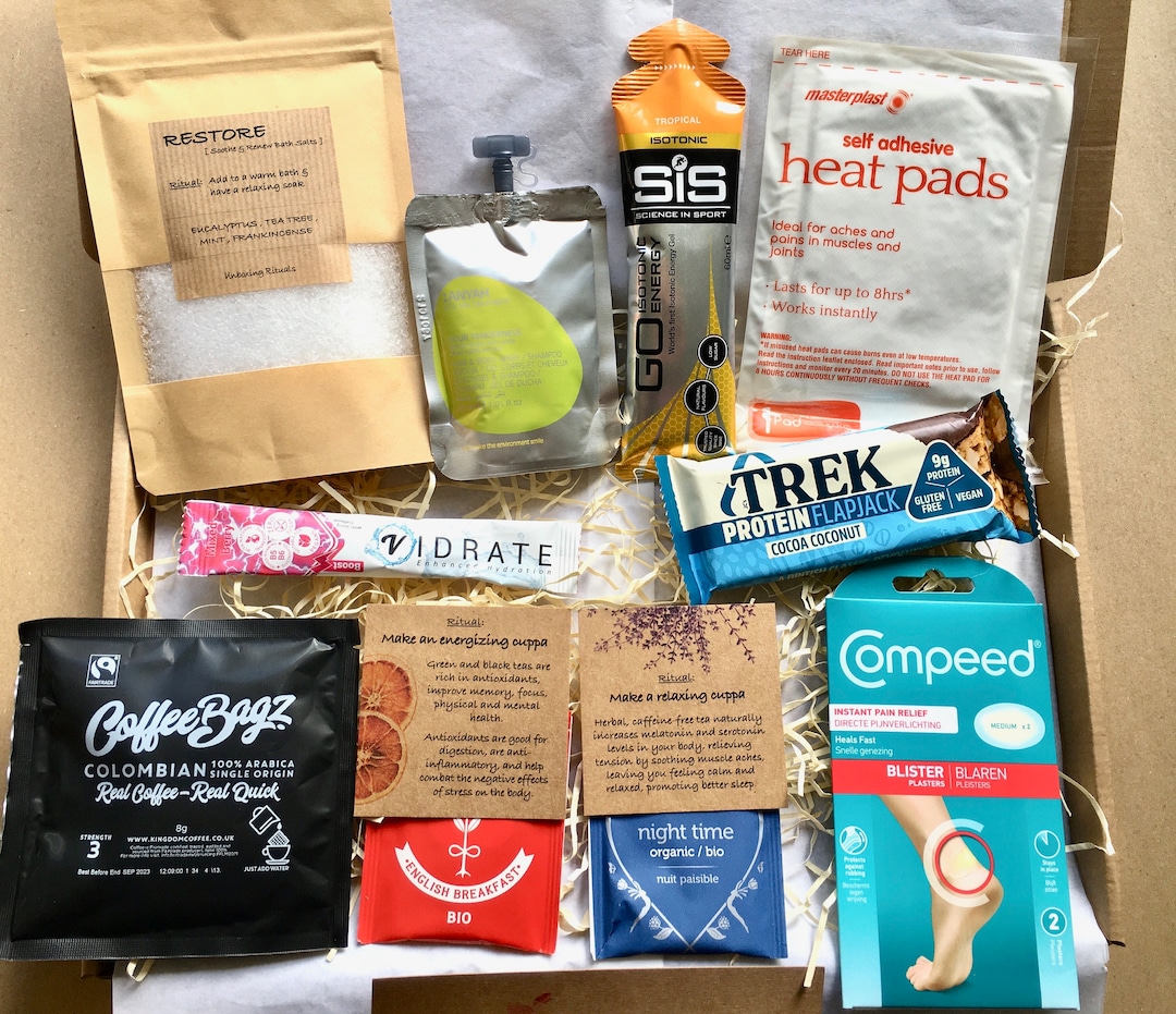 Ultimate RUNNING / CYCLING Sport Recovery Gift Box, Fitness Training ...