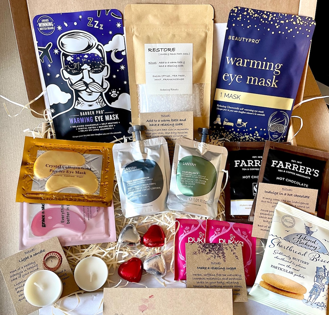 COUPLES Gift Box: Date Night In, Home Spa for Two, Self-care Package ...