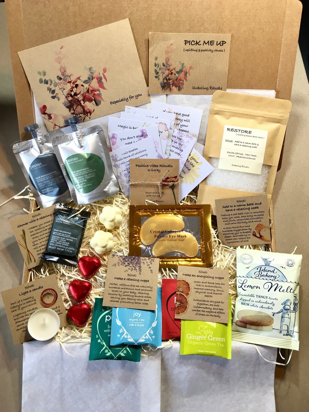 Coffret PICK ME UP, Kit détente personnalisé, Ambiances positives, Kit ...