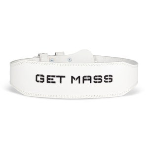 GET MASS - Matching Gym Set - White Collection, Perfect for Any Fitness ...