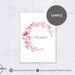 Watercolor Floral Frame Clipart Hand Painted Flowers Wreath PNG Spring ...