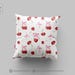Coquette Cherry With Pink Bow Seamless Pattern Design | Hand Painted ...