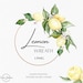 Watercolor Lemon Wreath Clipart | Hand Painted Lemon Frame PNG | Summer ...