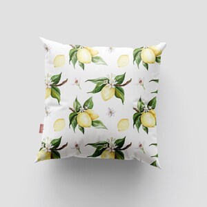 Watercolor Lemon Digital Paper | Lemons Seamless Pattern Digital ...