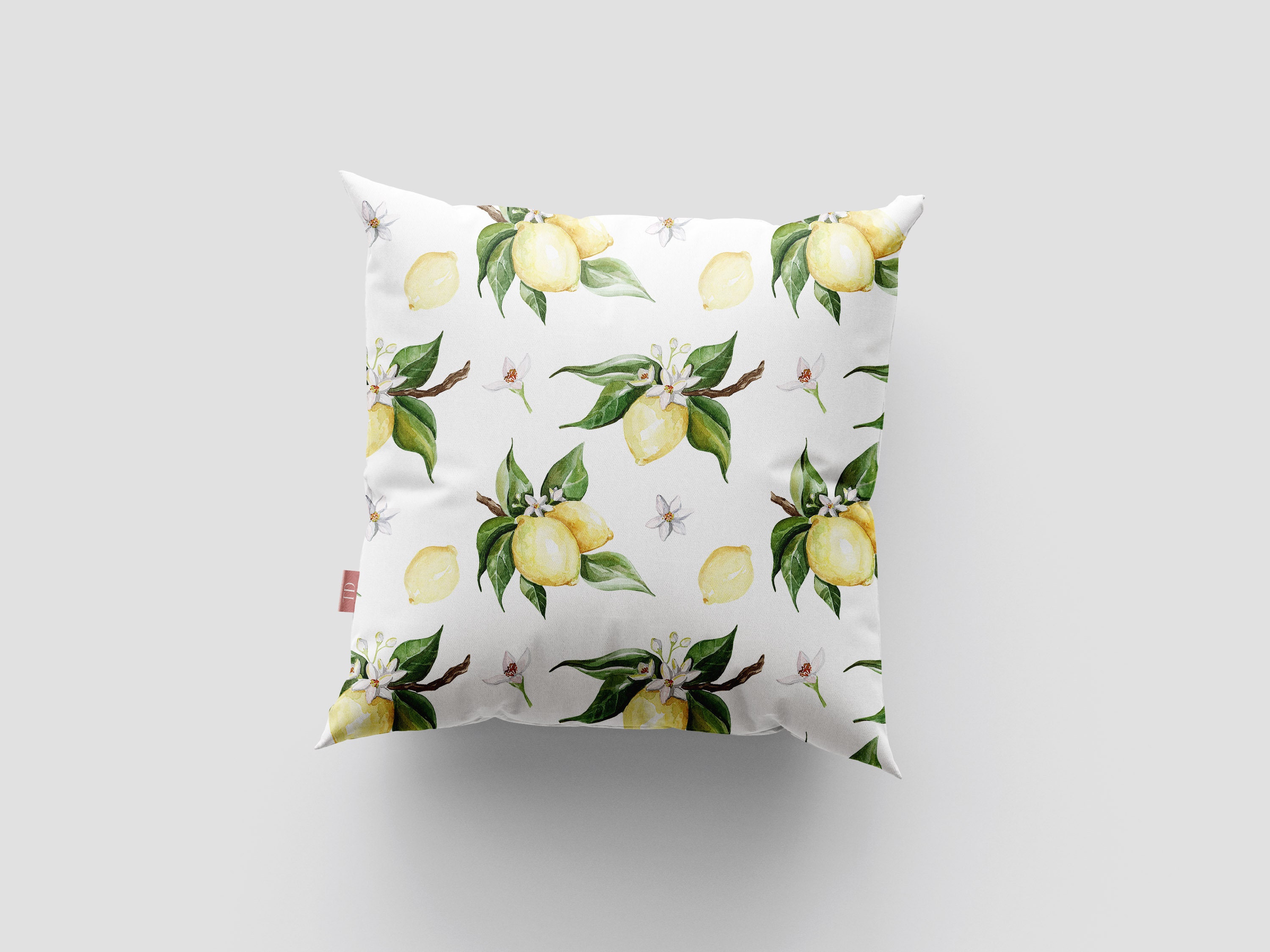 Watercolor Lemon Digital Paper | Lemons Seamless Pattern Digital ...