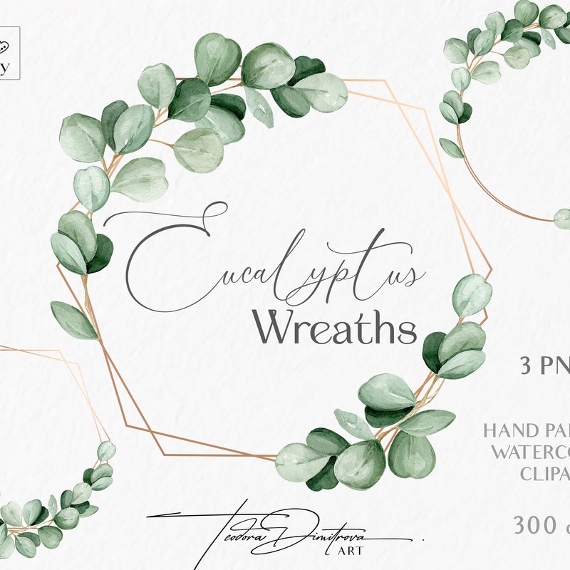 Watercolor Wreath - Etsy