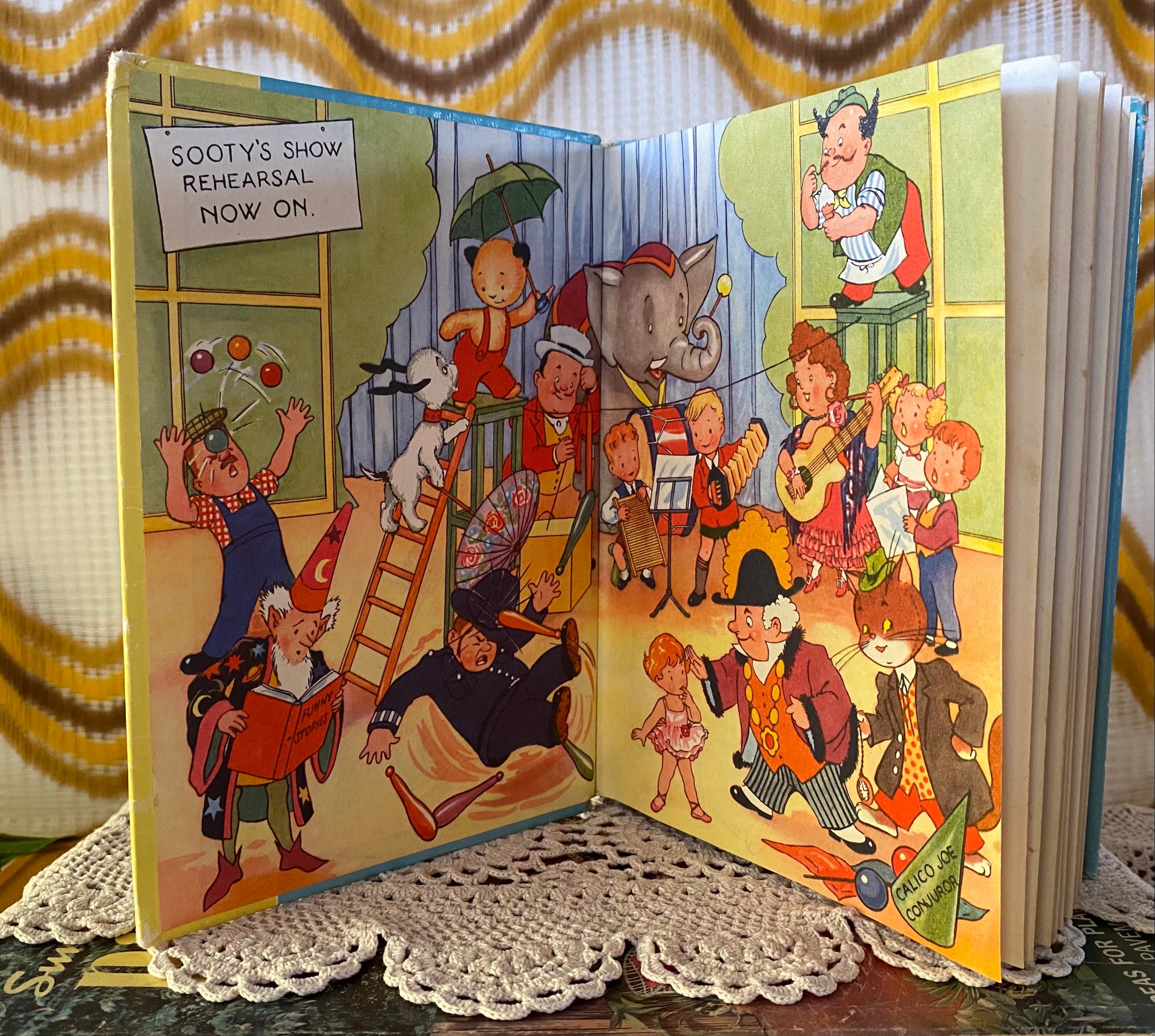 Vintage Sooty Book & Teddy | Etsy Australia