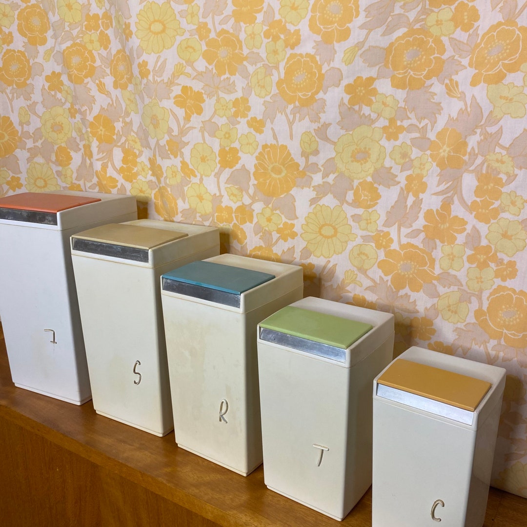 Nally Ware Harlequin Canister Set - Etsy