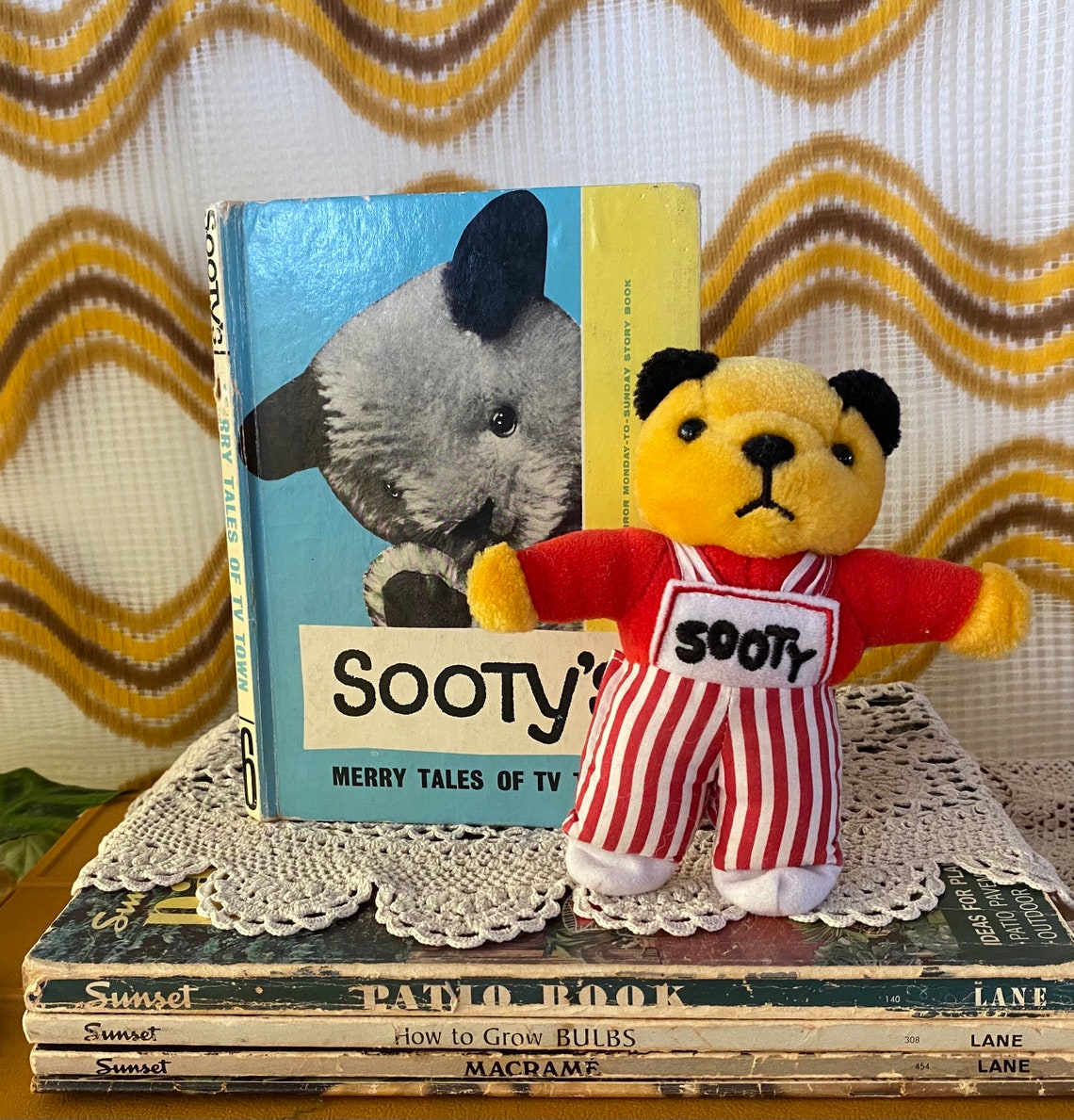 Vintage Sooty Book & Teddy - Etsy Australia