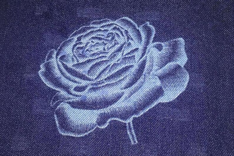 Custom Laser Engraved Jeans or Canvas Material Customized Denim - Etsy