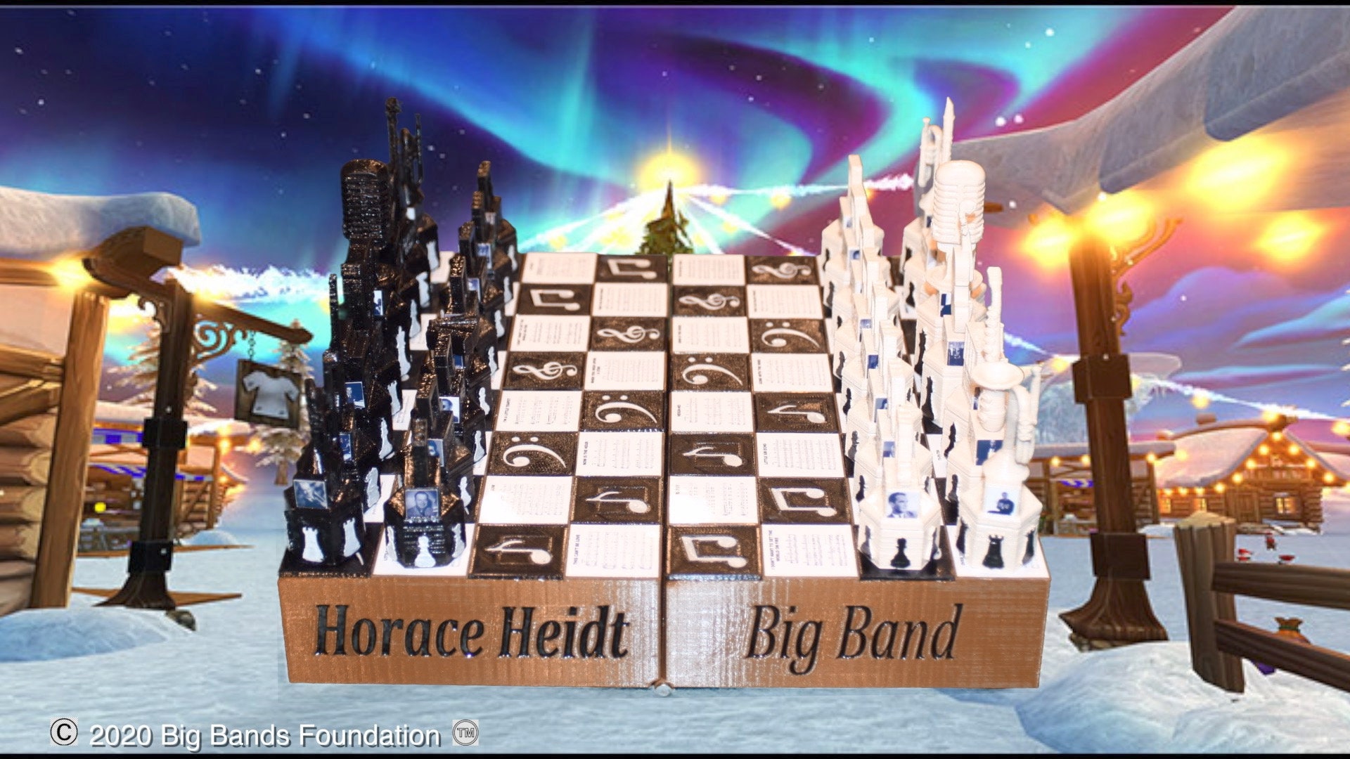 Big Band Battle Chess Set - Etsy