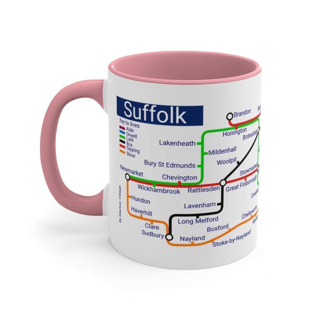 Suffolk Metro Mug , Suffolk Gift, Suffolk Gifts, Suffolk Souvenir ...