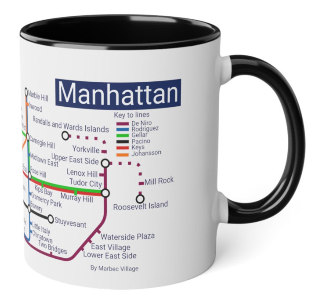 Manhattan USA Metro Mug , Manhattan Gifts, Manhattan Gifts, Manhattan ...