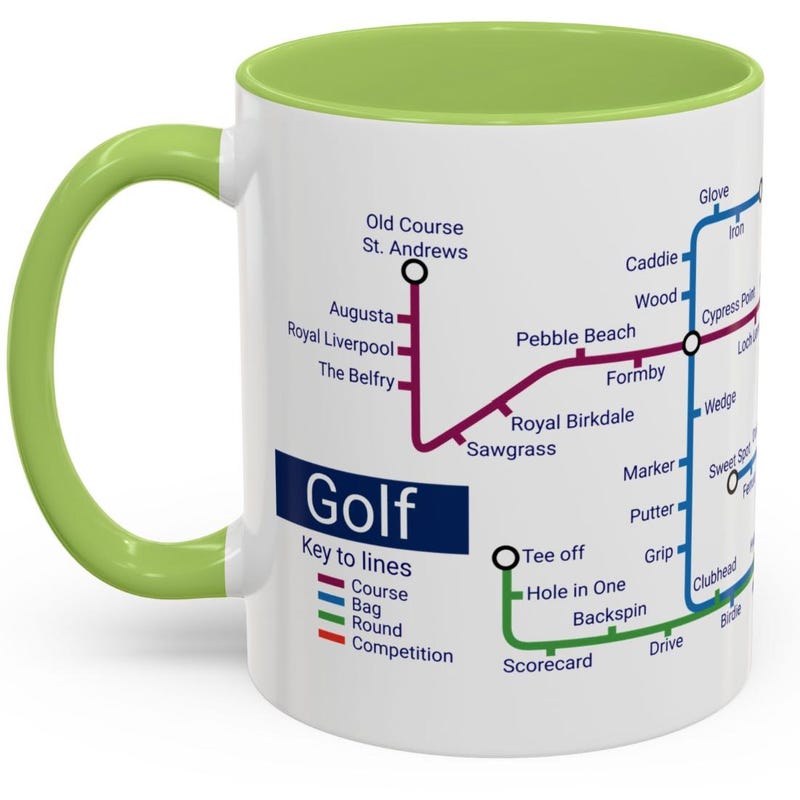Golf Mugs - Etsy UK