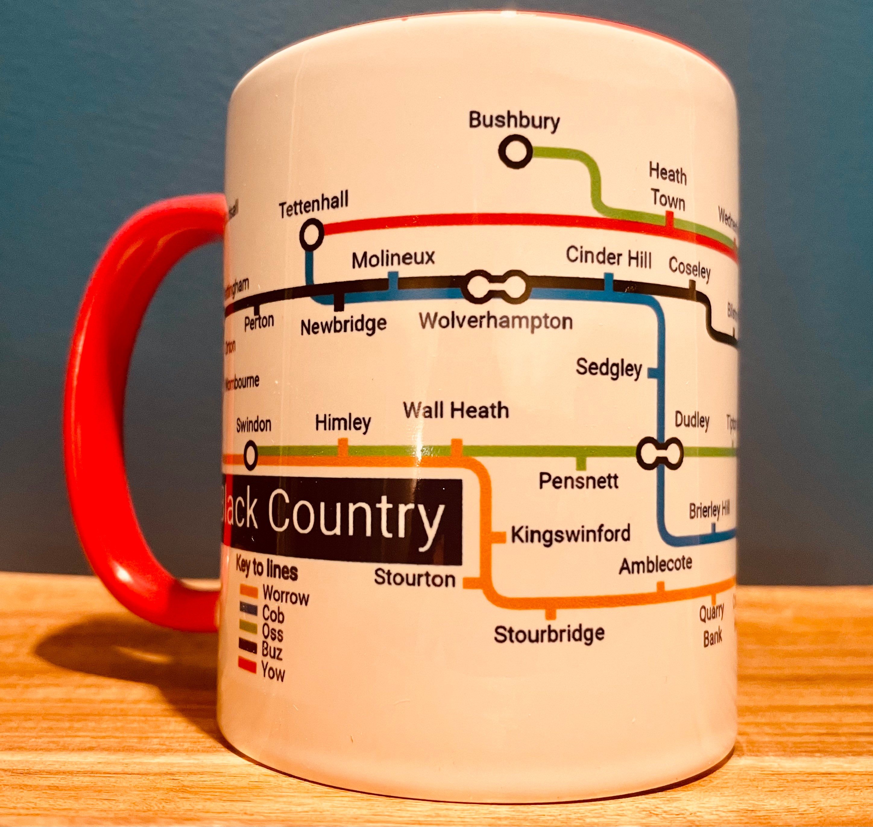 Black Country Themed Metro Mug - Etsy