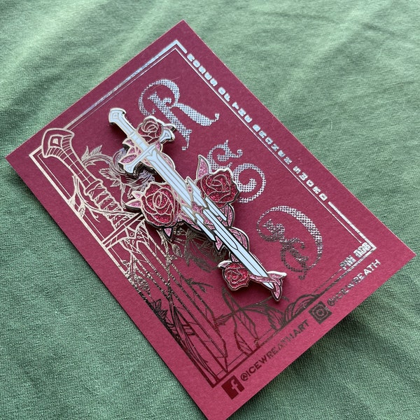 Sword Enamel Pin - Etsy