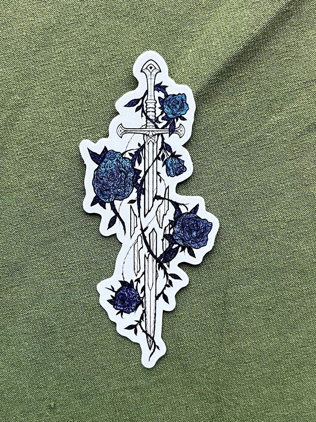 Roses of the Broken Sword Pixie Dust Sticker 7cm X 3.2cm - Etsy