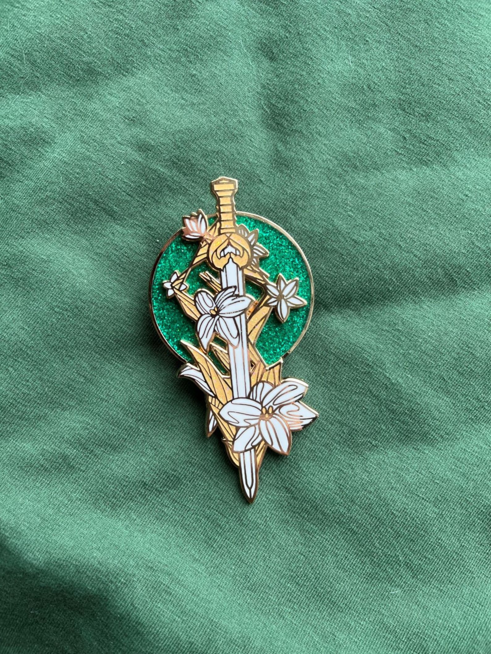 Petals on the Burial Mounds Heather Variant 80mm Enamel Pin - Etsy