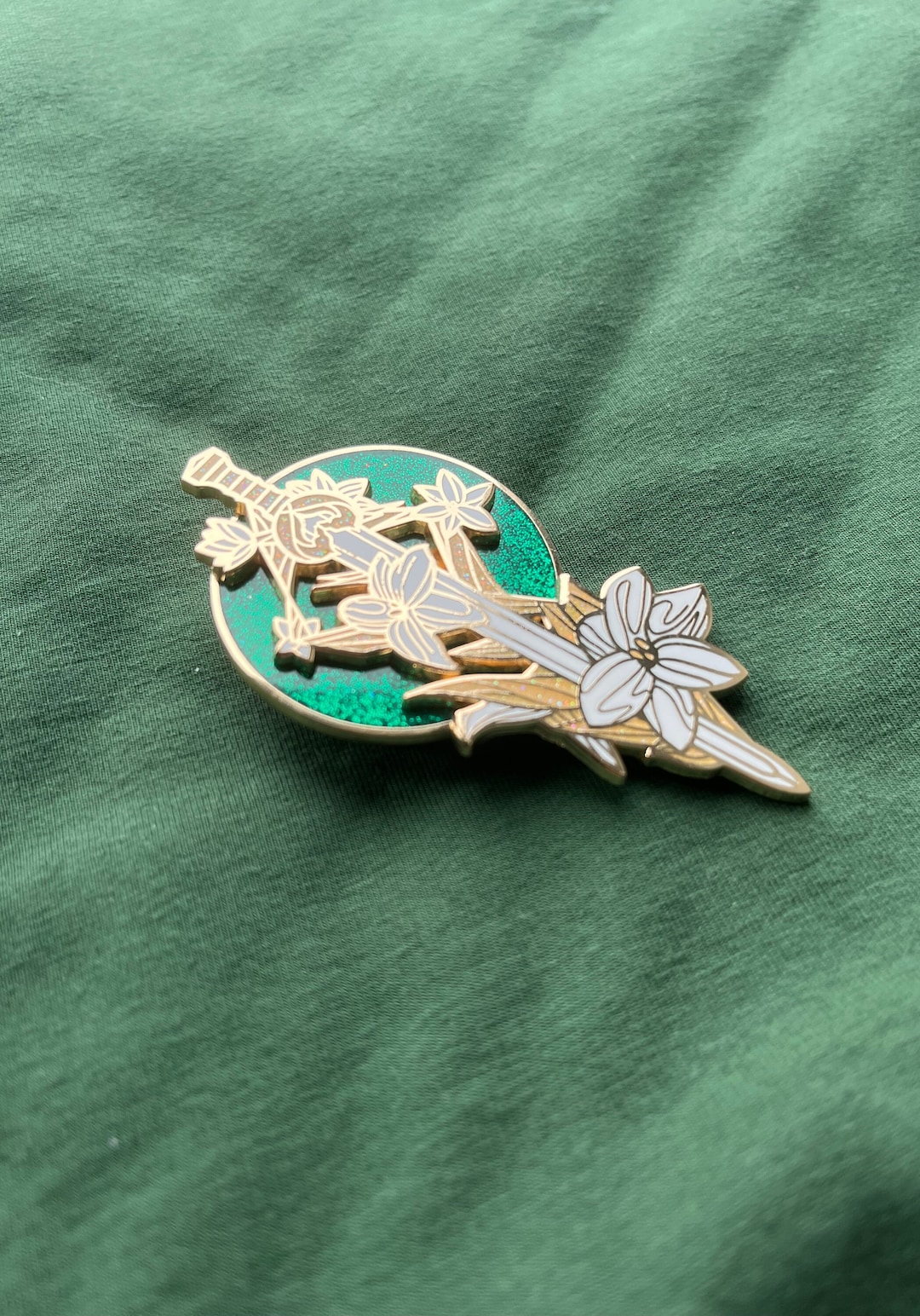 Petals on the Burial Mounds | Heather Variant | 80mm Enamel Pin - Etsy