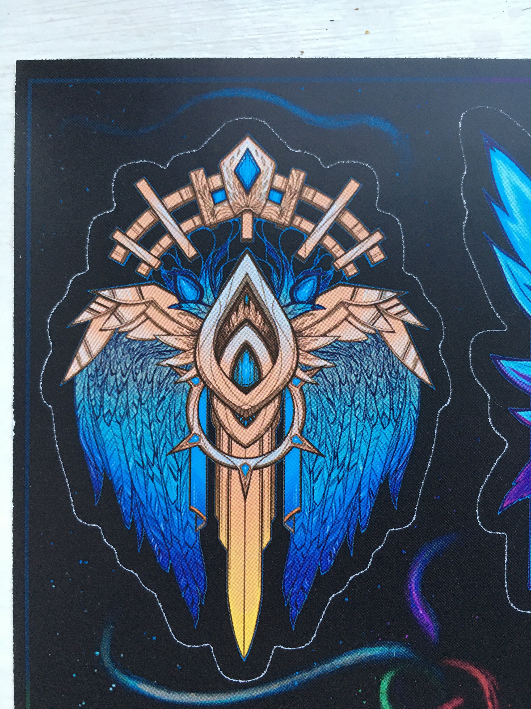 World of Warcraft Shadowlands Covenant Sticker Sheet: Kyrian / Night ...