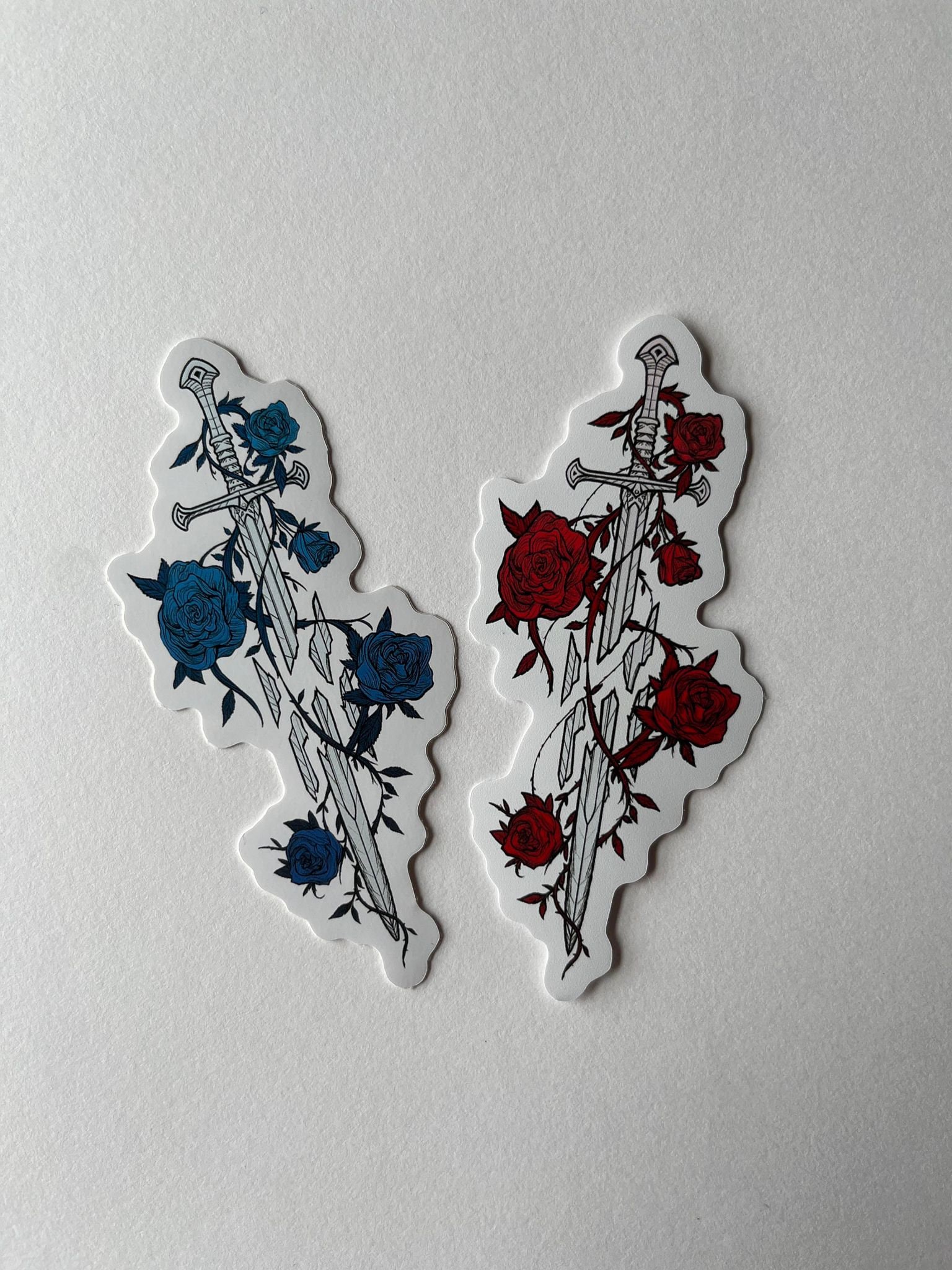 Roses of the Broken Sword | Vinyl Sticker | 10cm X 4.5cm - Etsy