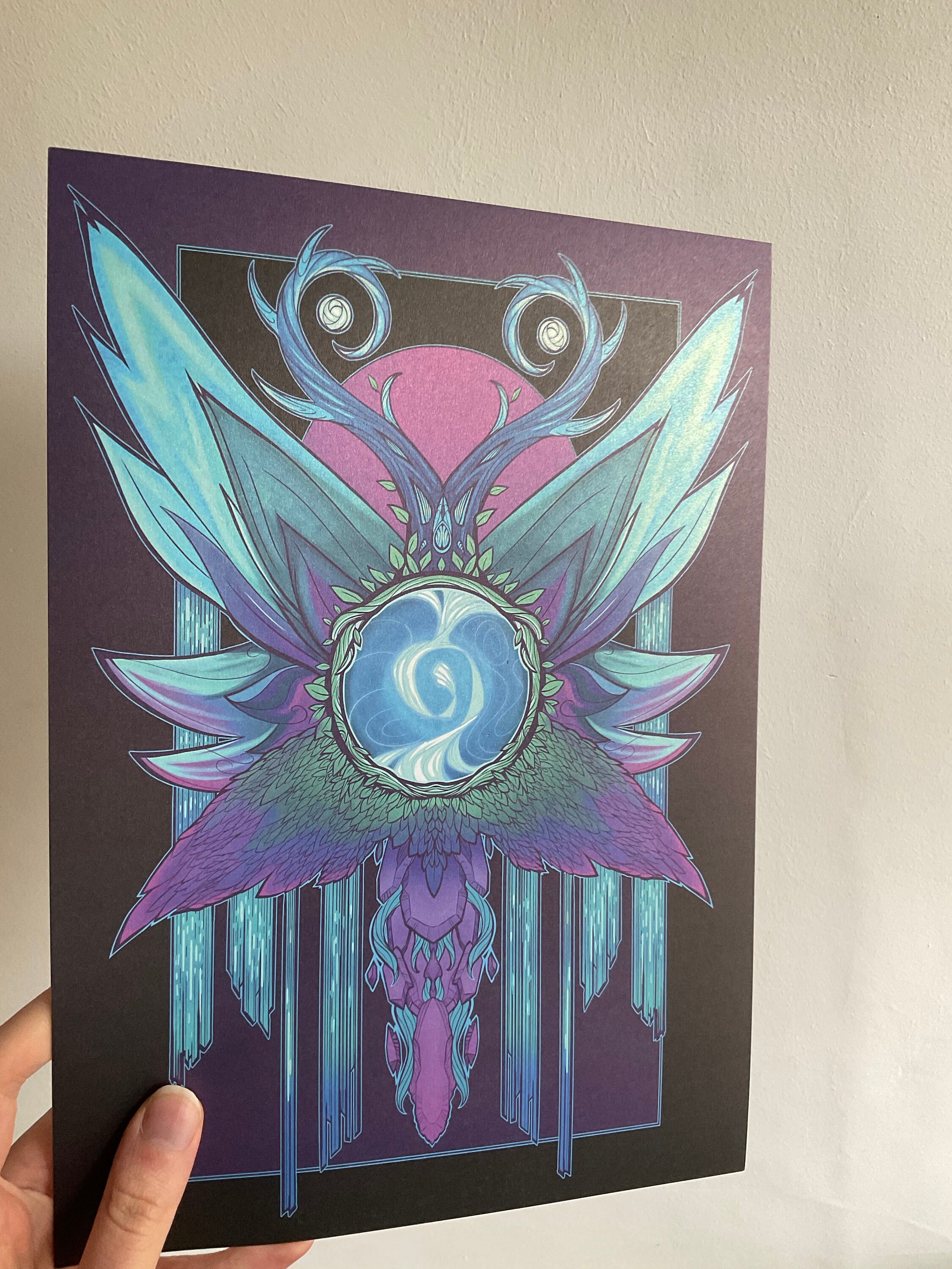 Light of the Nightfae: A4 Print - World of Warcraft Shadowlands - Etsy