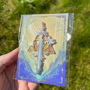 Sword of Golden Legends 80mm Enamel Pin - Etsy