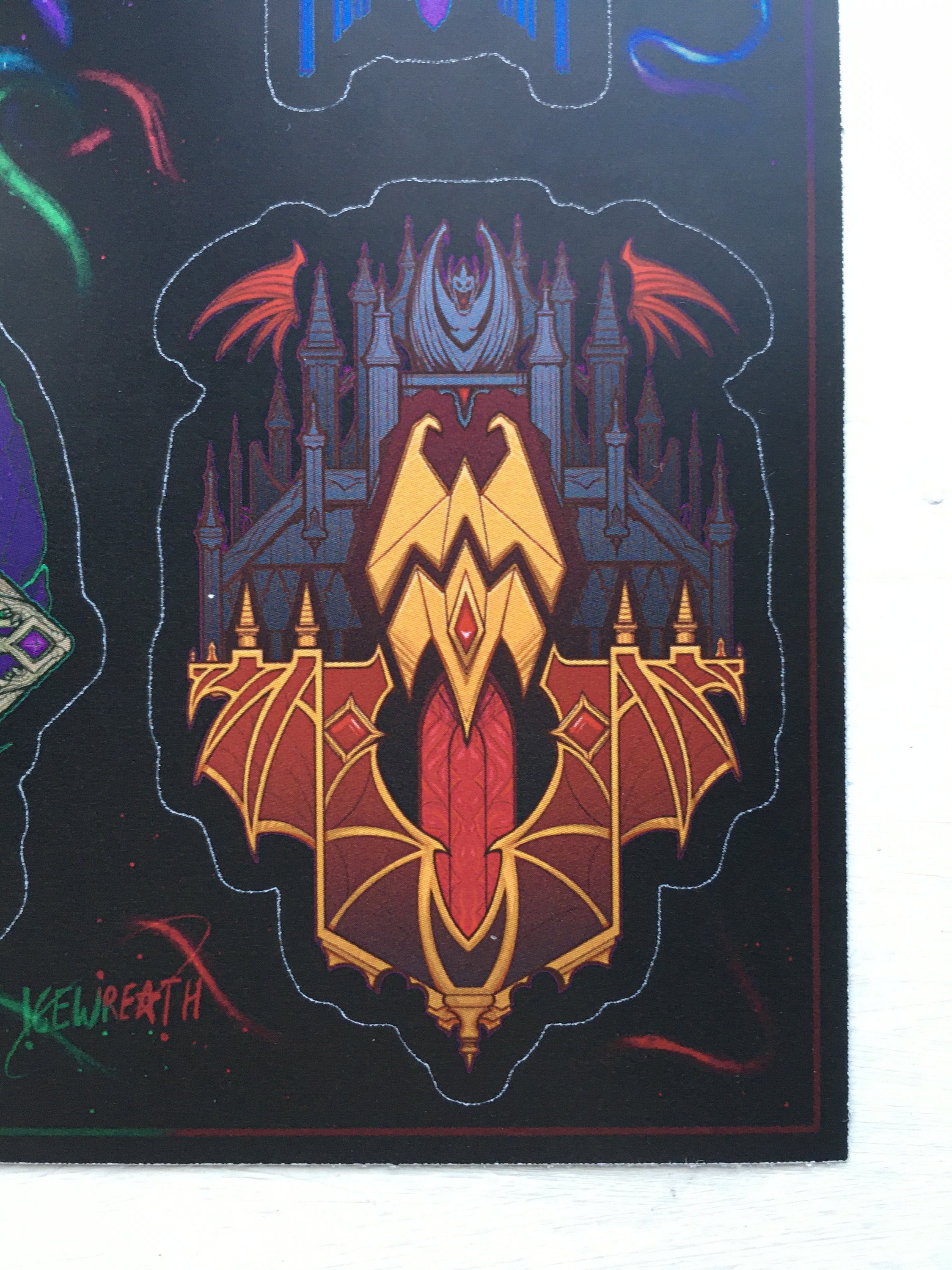 World of Warcraft Shadowlands Covenant Sticker Sheet: Kyrian / Night ...